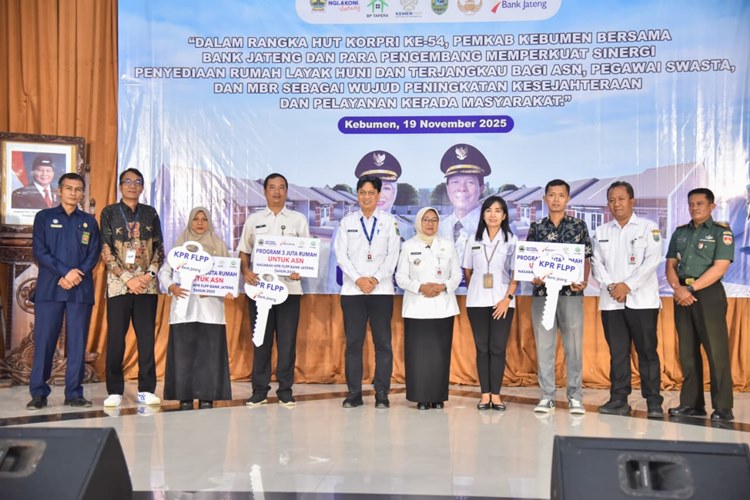 Realisasi KPR FLPP Baru 57 Unit, Bupati Kebumen Dorong ASN Manfaatkan ...