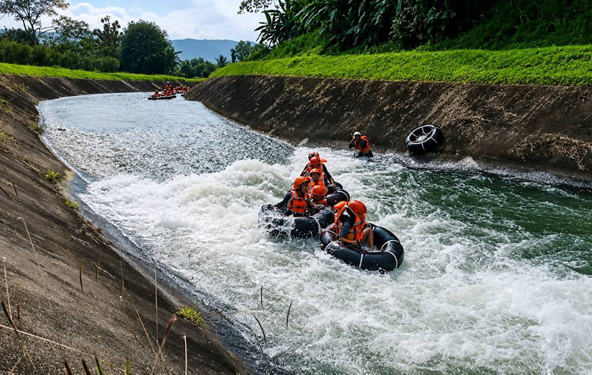 Desa Pejengkolan Luncurkan Wisata Fun Tubing, Harga Tiket Mulai Rp25 ...
